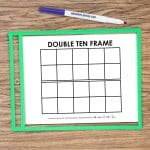 Blank Double Ten Frame Template | Math = Love
