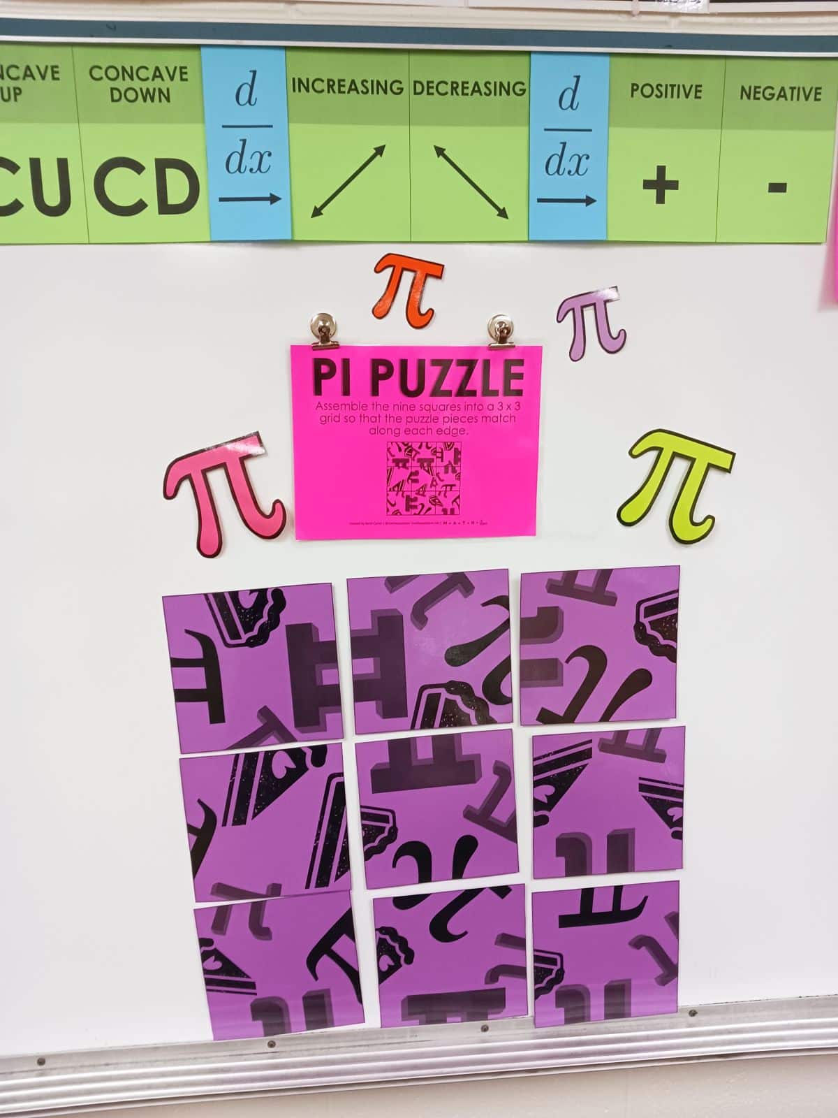 Pi Puzzle for Pi Day | Math = Love