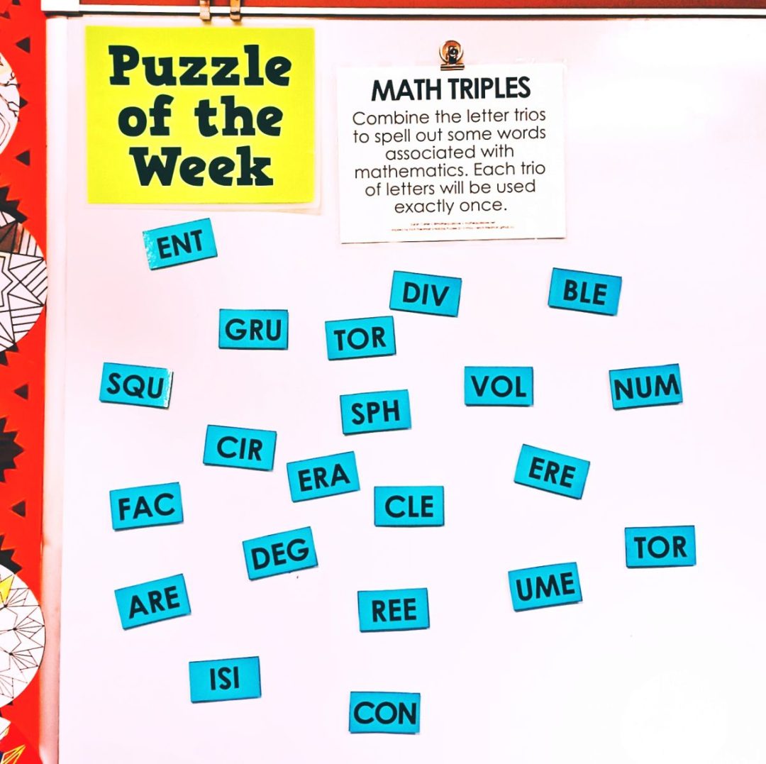 Math Triples Puzzle | Math = Love