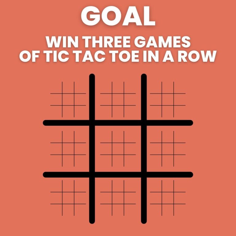 Ultimate Tic Tac Toe [FREE PRINTABLE PDF TEMPLATE]