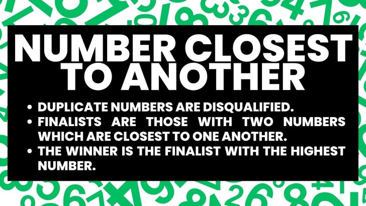 Number Contests for the First Day of School | Math = Love