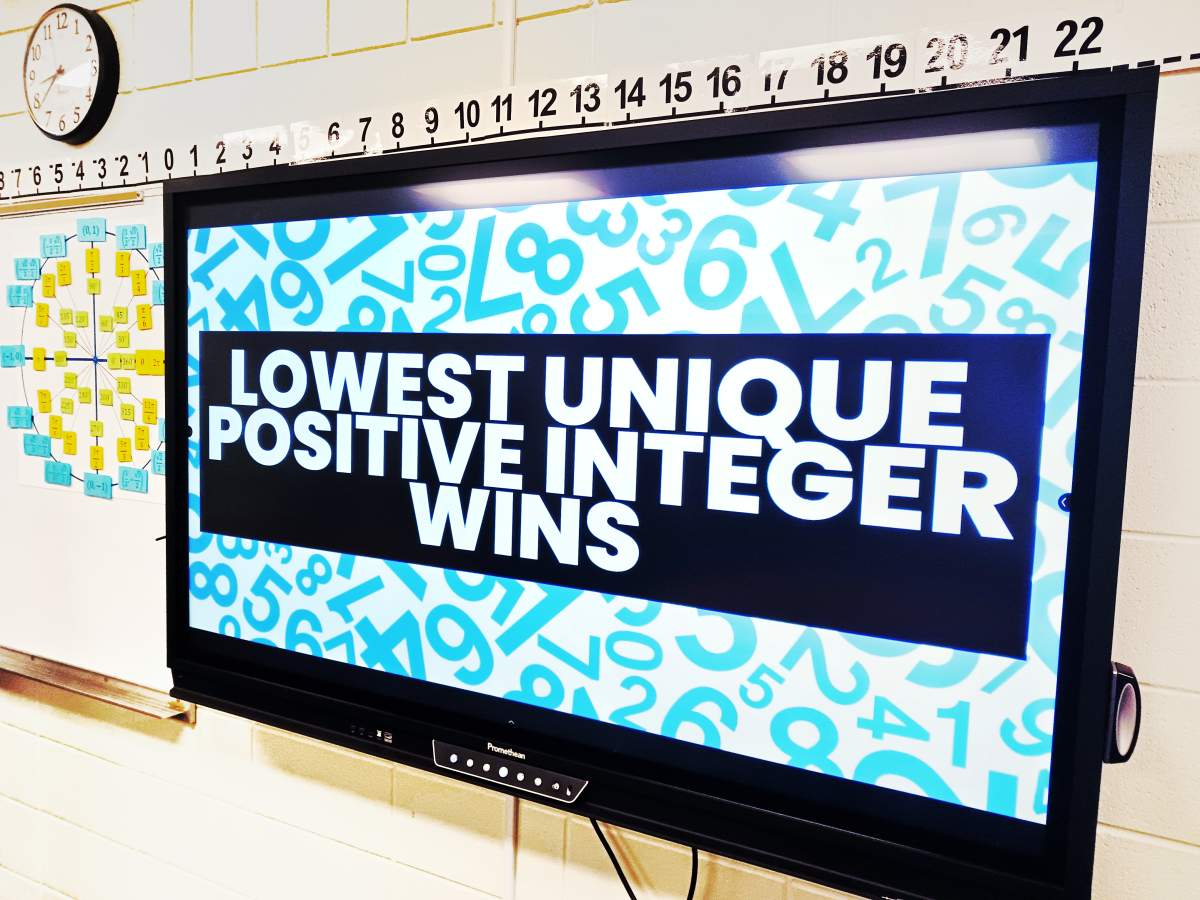 Number Contests for the First Day of School | Math = Love