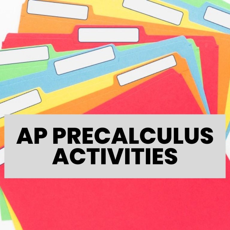 AP Precalculus Activities and Resources | Math = Love