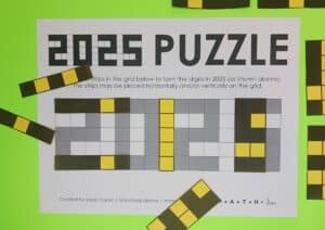 2025 Square Edge Matching Puzzle [Free PDF Download]