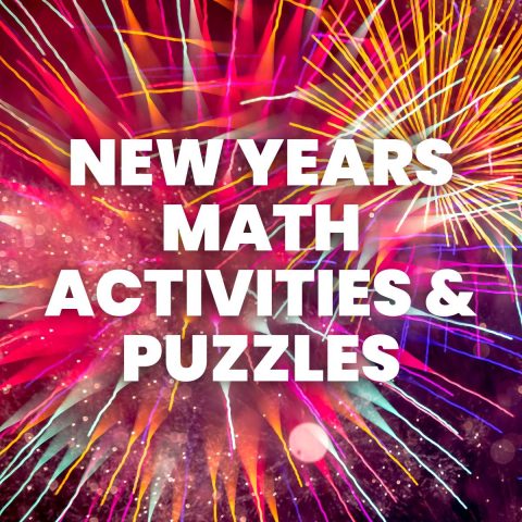 New Years Math Activities and Puzzles | Math = Love