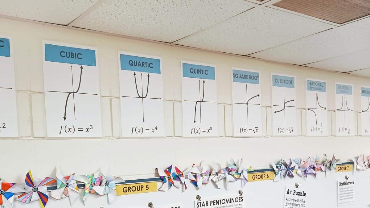 Parent Function Posters | Math = Love