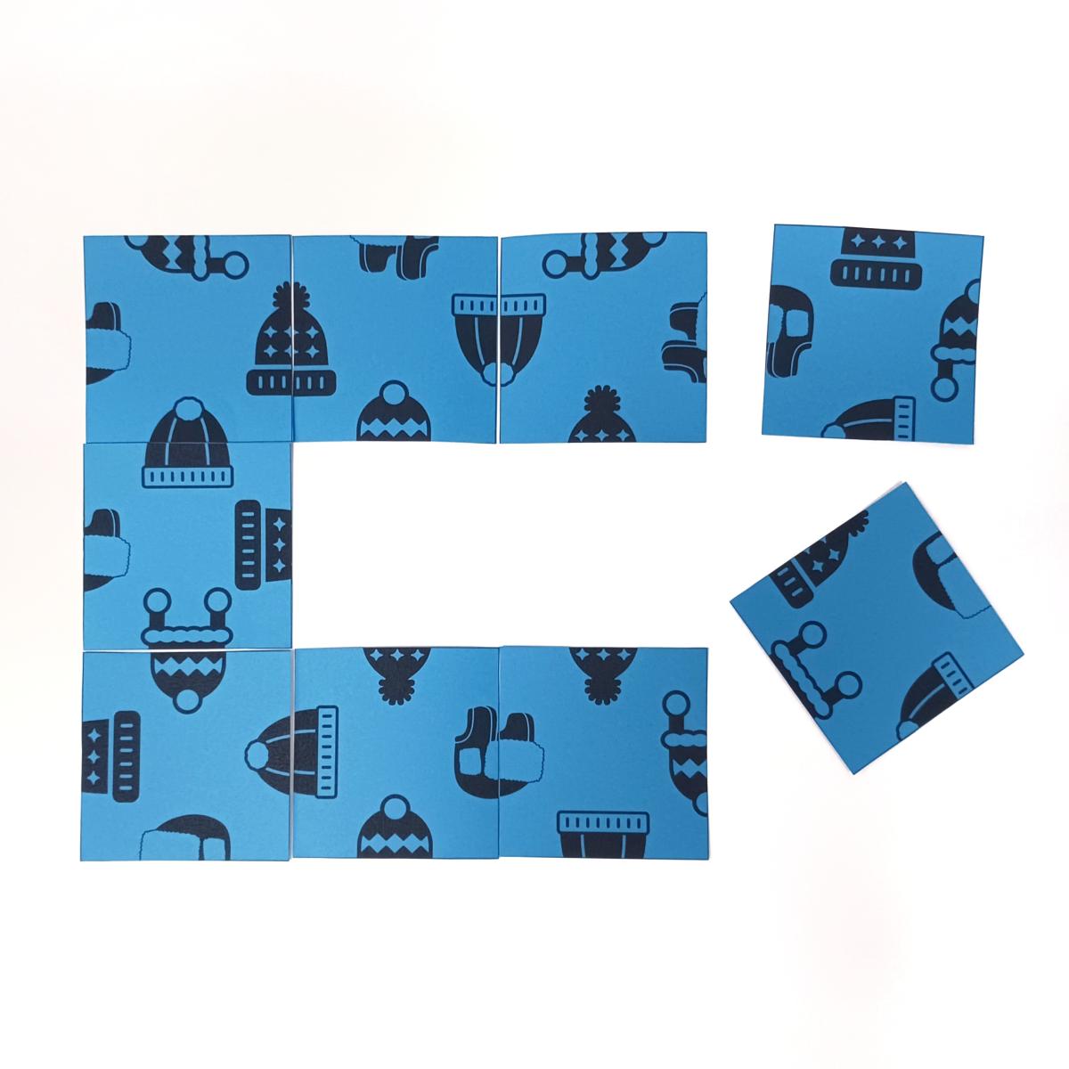 Winter Hat Logic Puzzle [FREE PDF PRINTABLE]