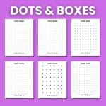 Dots Game Printable Collection | Math = Love