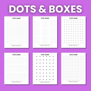 Dots Game Printable Collection | Math = Love