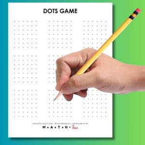 Dots Game Printable Collection | Math = Love