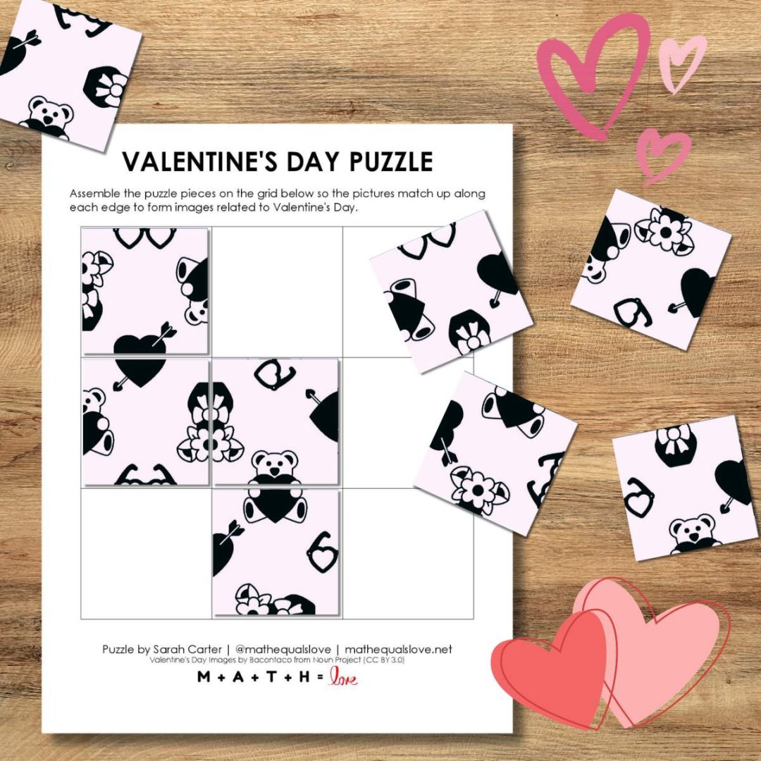 36 Free Valentine's Day Activities & Logic Puzzles