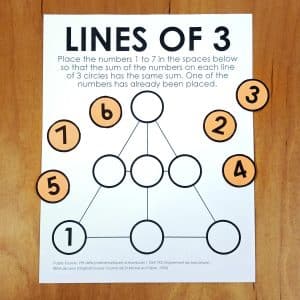 Free Printable Math Puzzles for the Classroom (FREE PDFs)