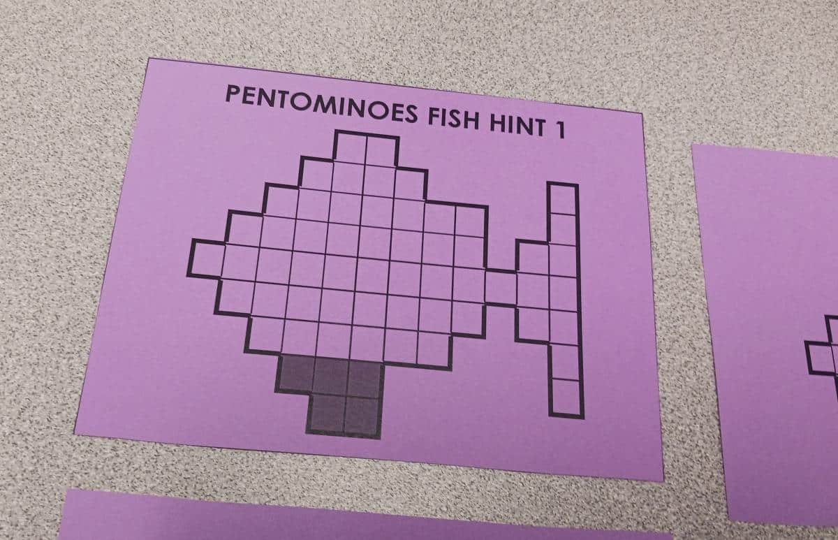 Pentominoes Fish Puzzle | Math = Love