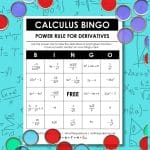 Free Printable Derivatives Formula Chart (PDF) | Math = Love
