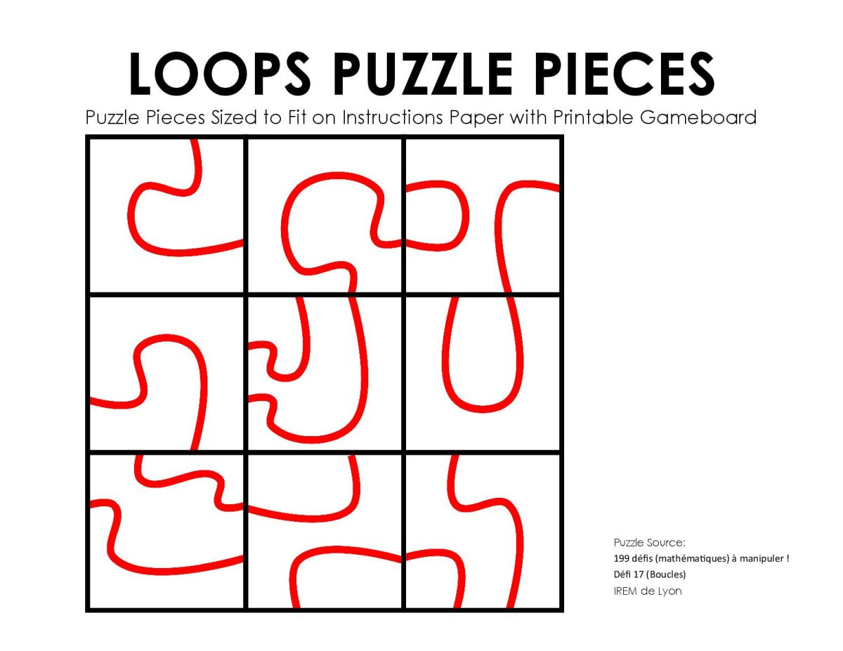 Loops Puzzle | Math = Love