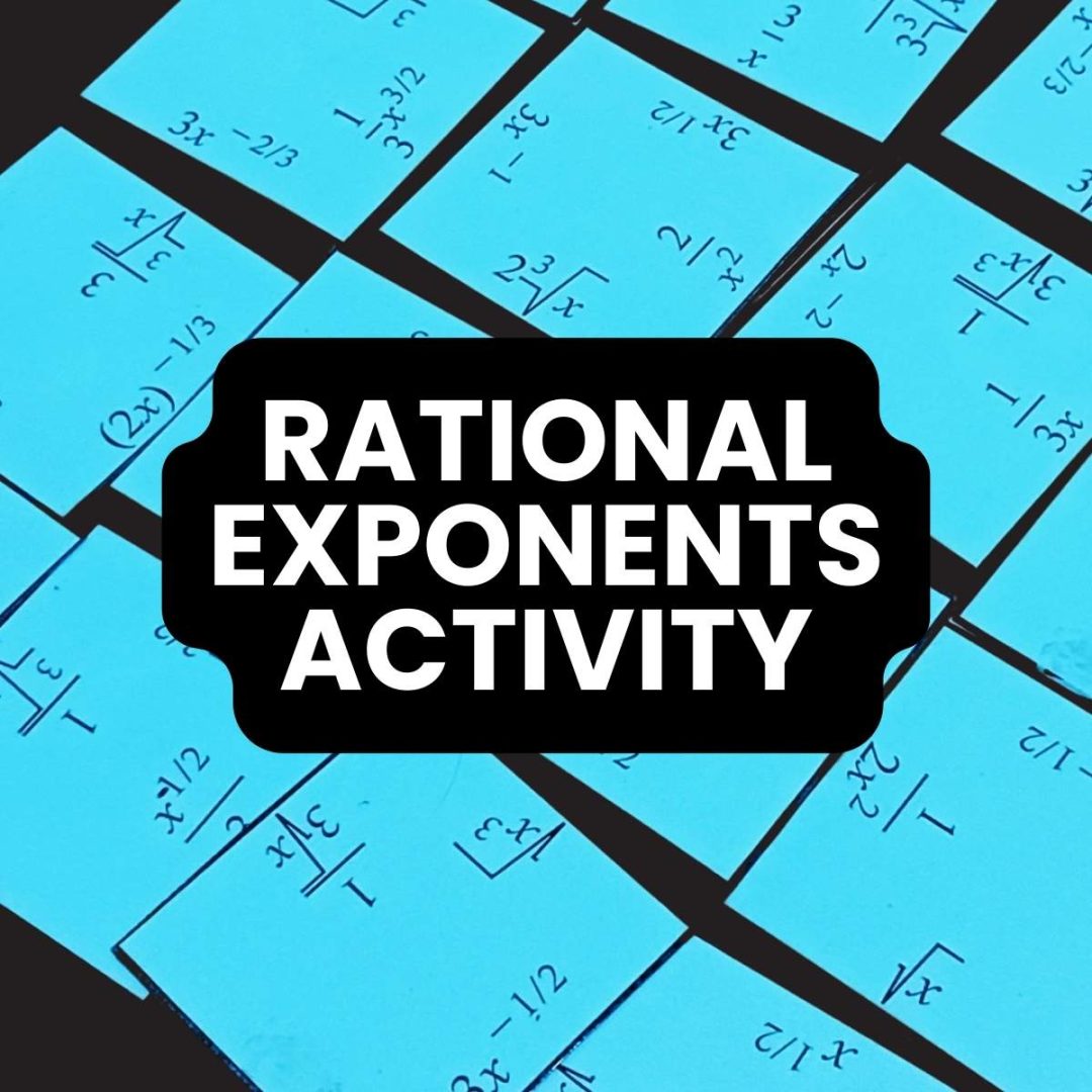 9 Fun Exponent Rules Activities | Math = Love