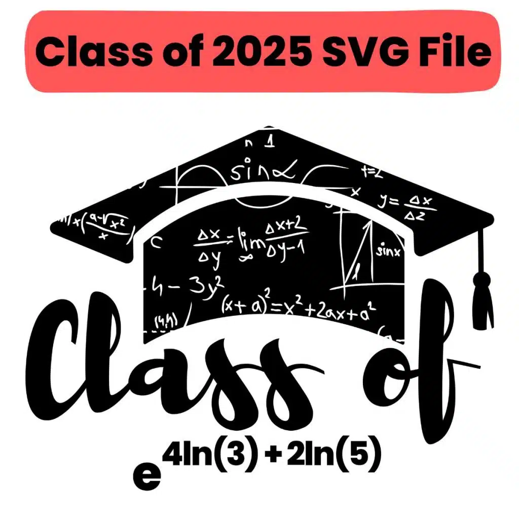 Precalculus Graduation Stickers | Math = Love