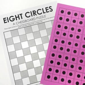 8 Queens Puzzle (Free Printable PDF for the Classroom)