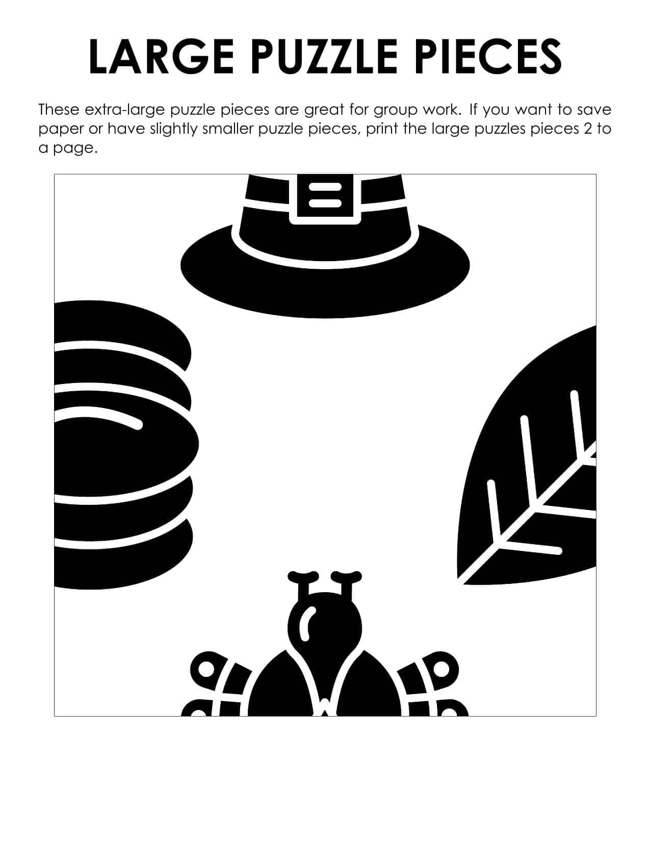 Thanksgiving Square Edge Matching Puzzle | Math = Love