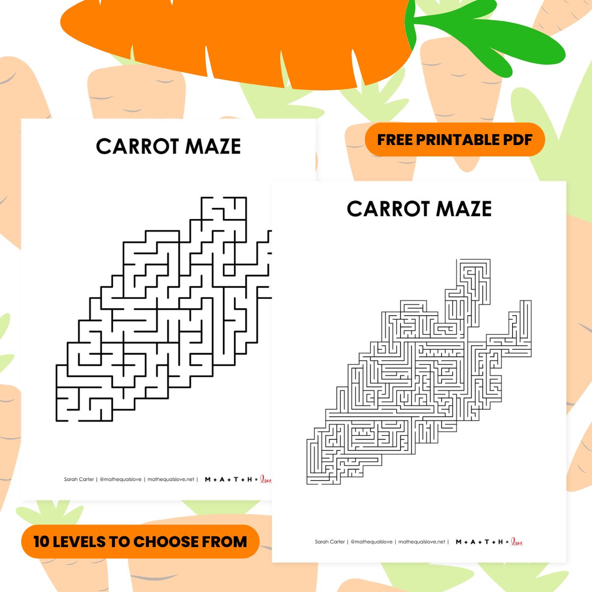 Spring Printable Puzzles [FREE PDFs]