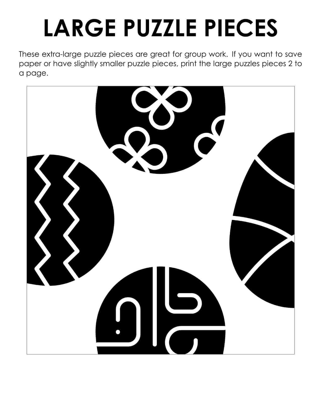 Easter Square Edge Matching Puzzle | Math = Love