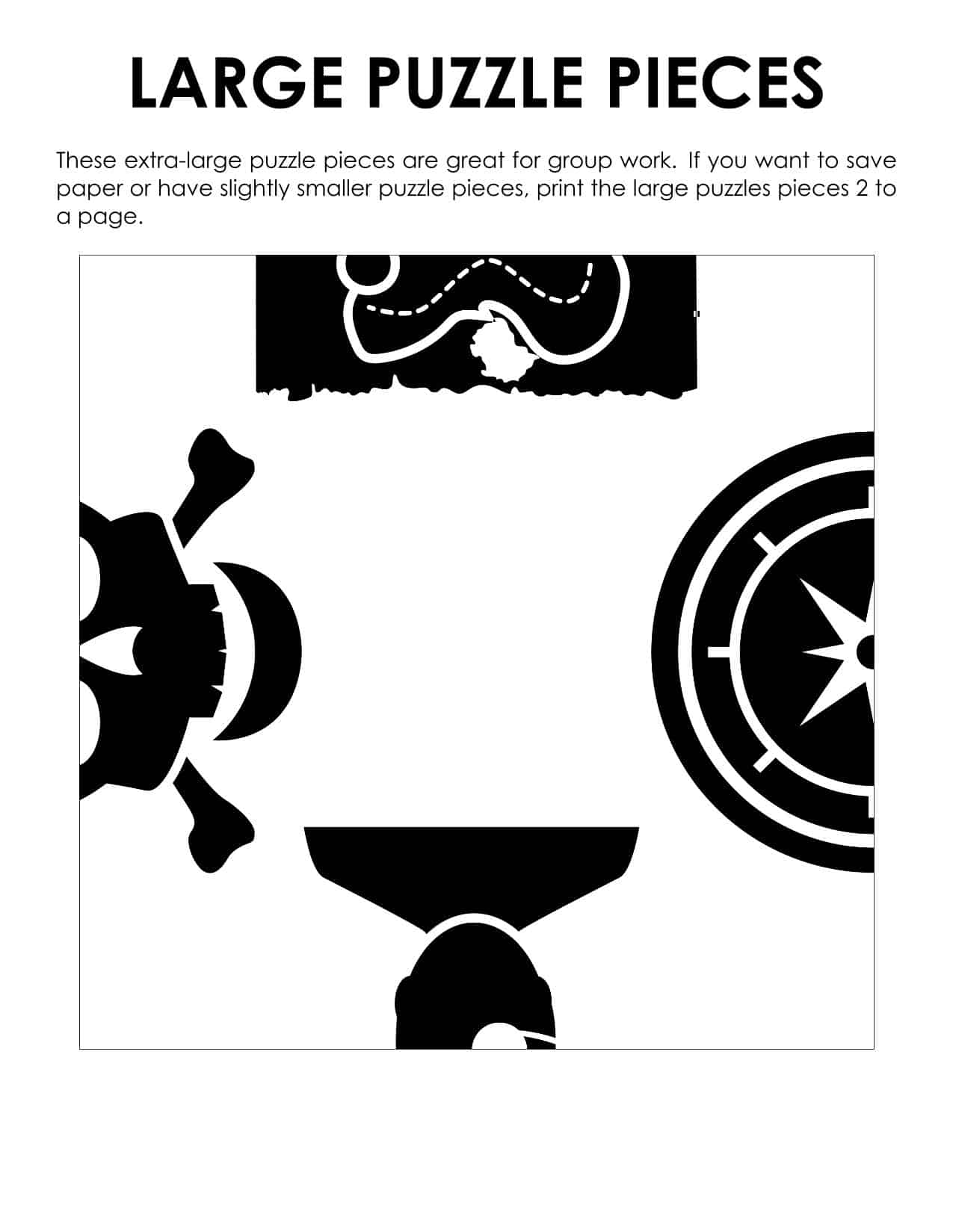 Pirate Square Edge Matching Puzzle | Math = Love