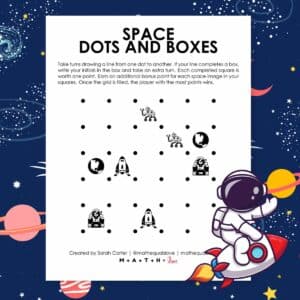 Dots Game Printable Collection | Math = Love