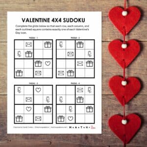 36 Free Valentine's Day Activities & Logic Puzzles