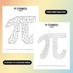 Pi Symbol Maze for Pi Day | Math = Love