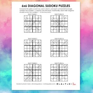 Free Printable Sudoku Puzzles (PDF Downloads)