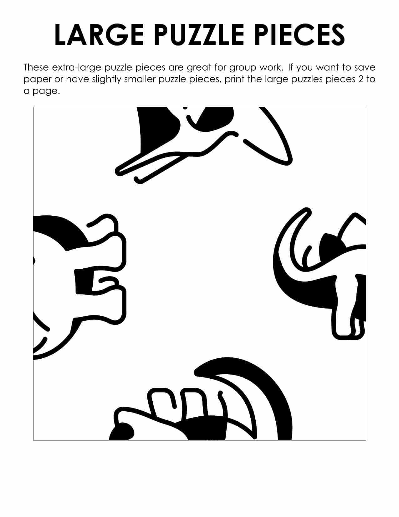 Dinosaur Square Edge Matching Puzzle | Math = Love