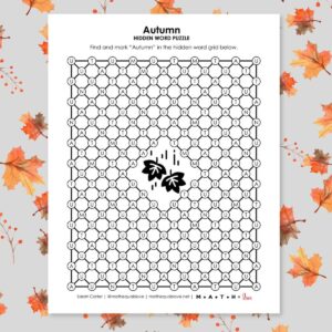 Hidden Word Puzzles (Free Printable PDFs)