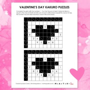36 Free Valentine's Day Activities & Logic Puzzles