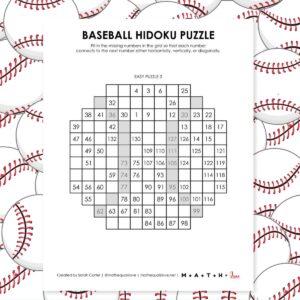 Baseball Word Search Puzzle (Free Printable PDF)