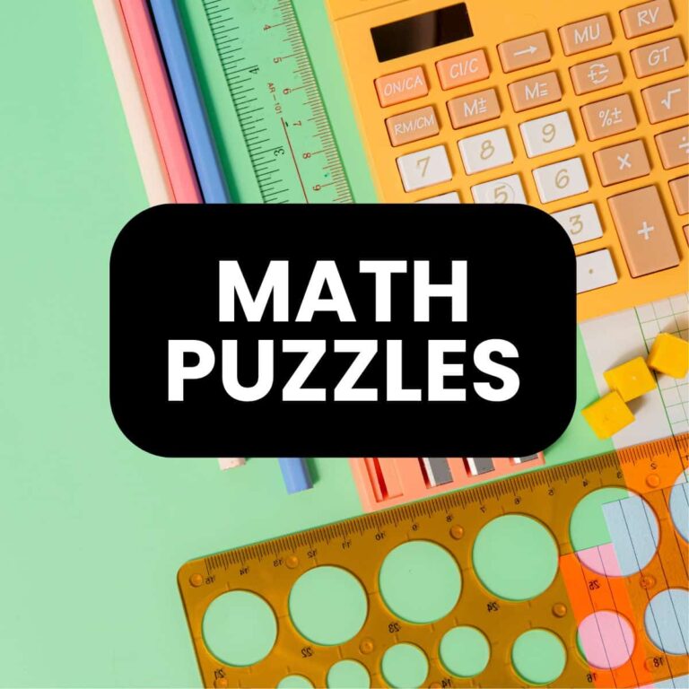National Puzzle Day Activities | Math = Love