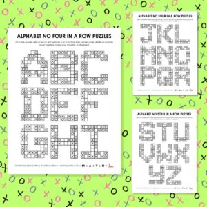 Letter T Puzzle | Math = Love