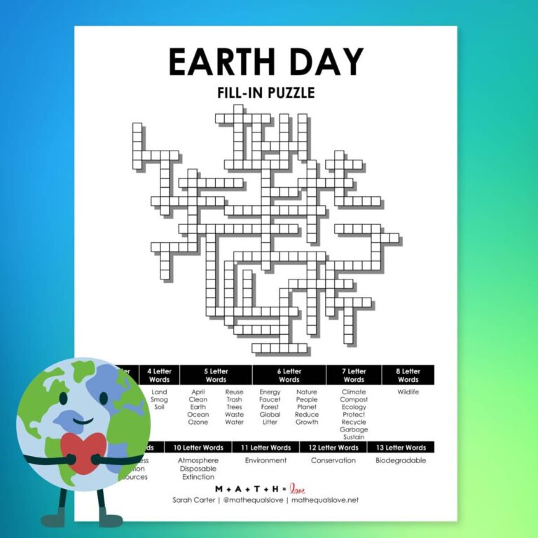 Earth Day Activities and Games | Math = Love