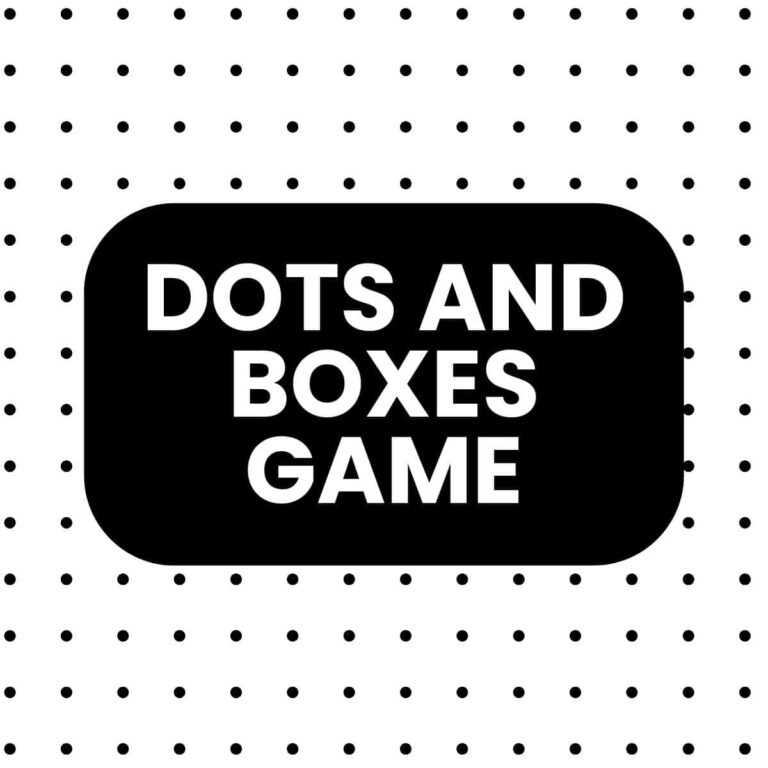 Easter Dots and Boxes Game | Math = Love