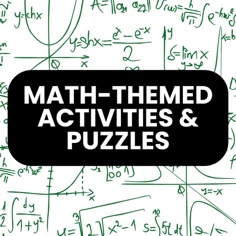 Jobs that Use Mathematics Fill-In Puzzle | Math = Love