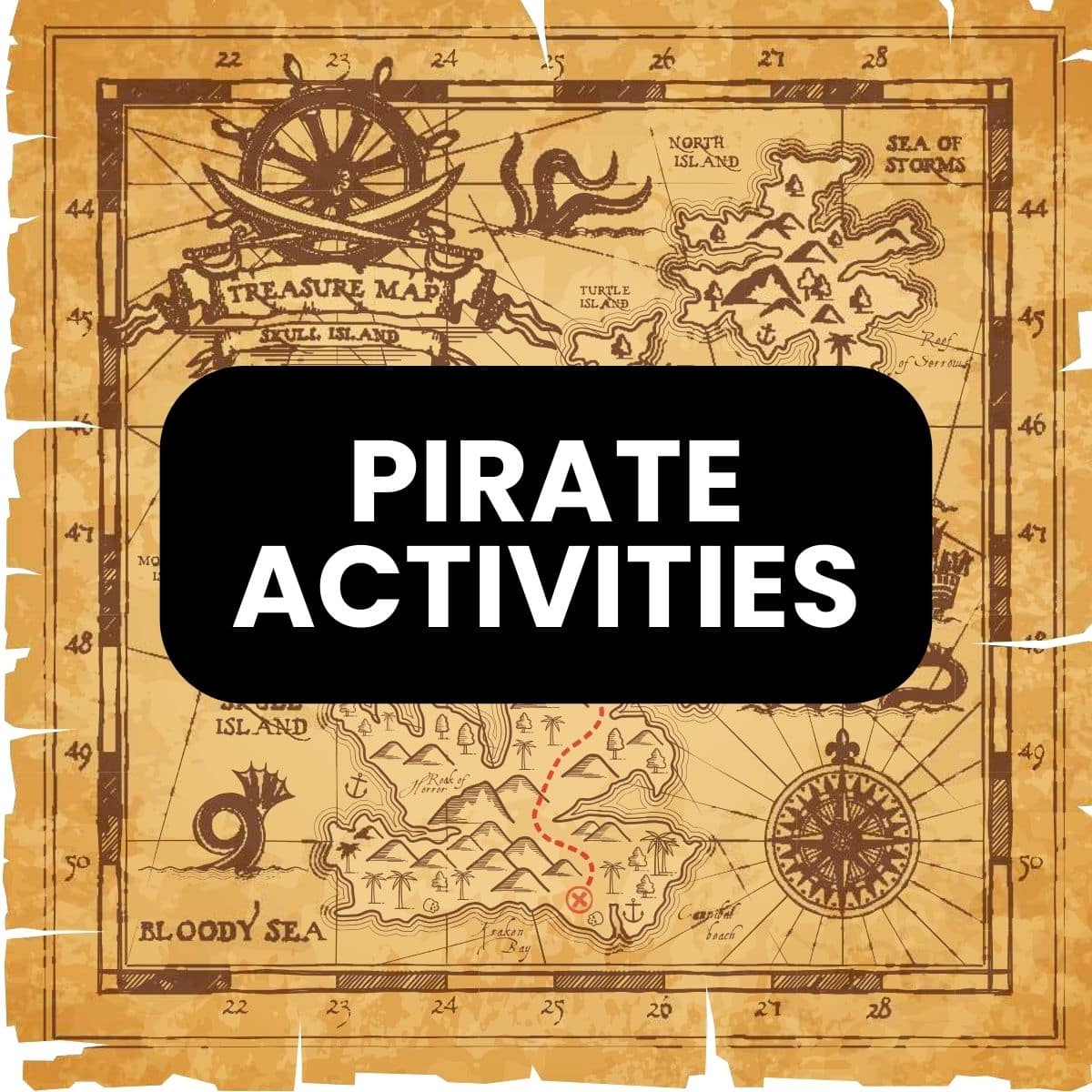 Pirate Square Edge Matching Puzzle | Math = Love