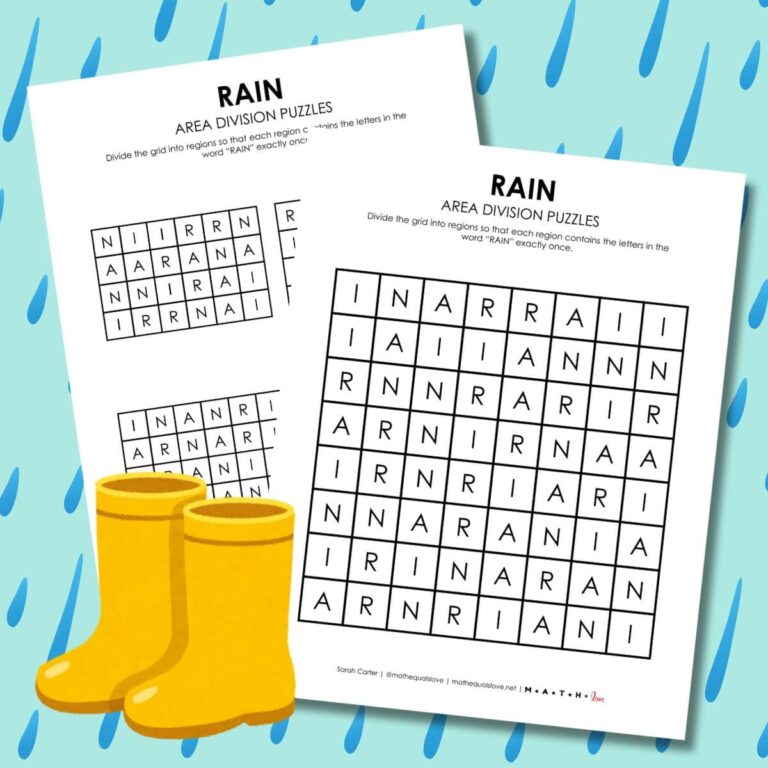 March Activities, Puzzles, & Games | Math = Love