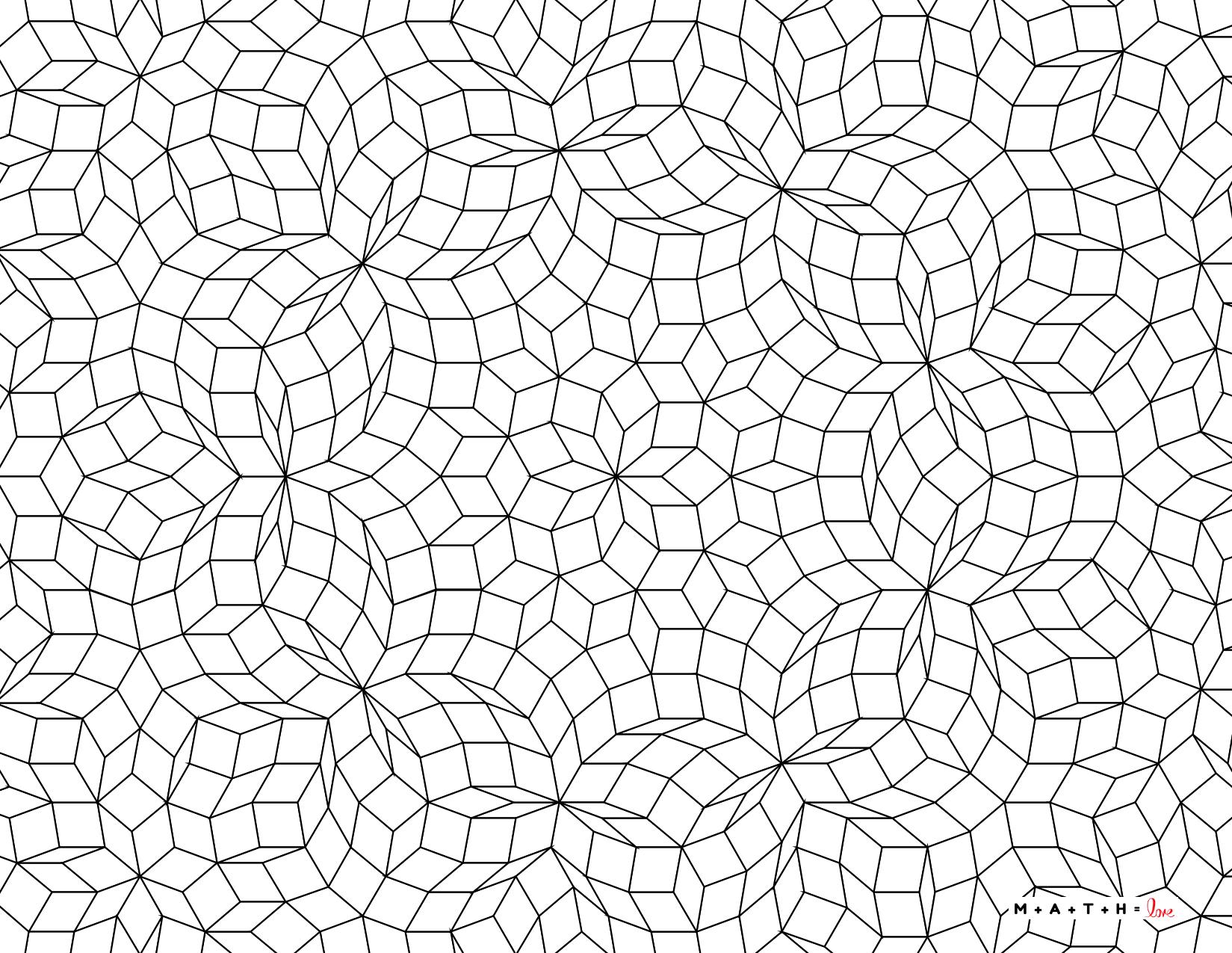 FREE Printable Geometric Coloring Pages (PDF)