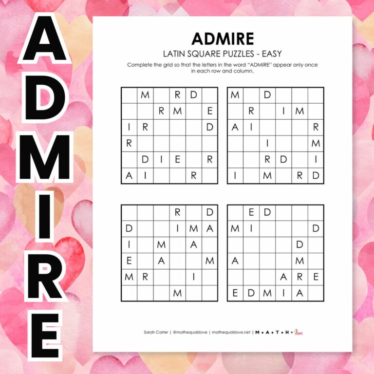 36 Free Valentine's Day Activities & Logic Puzzles