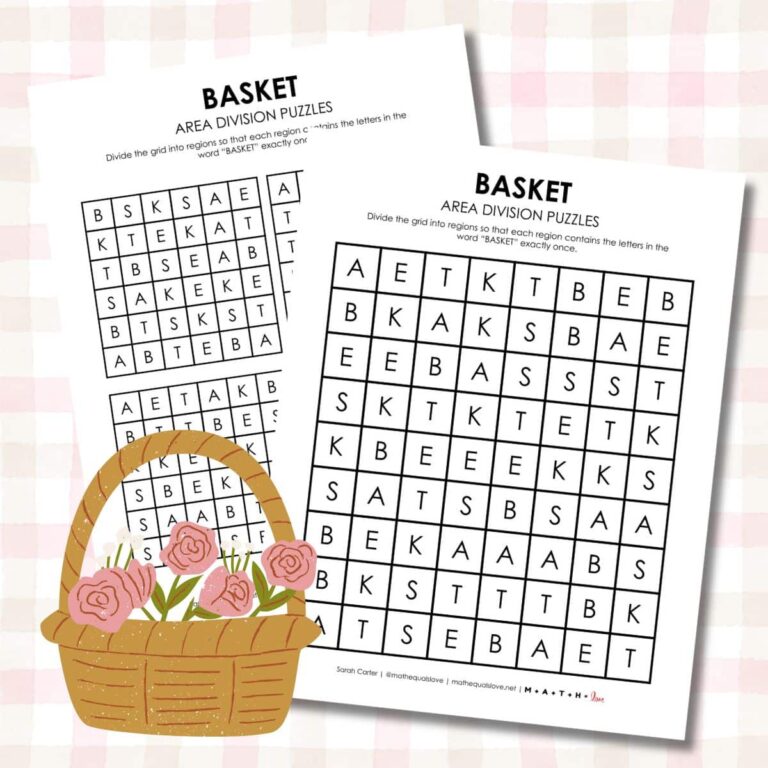 FREE Printable Easter Puzzles (PDF Downloads)
