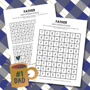 Free Printable Father's Day Activities and Puzzles (PDF)
