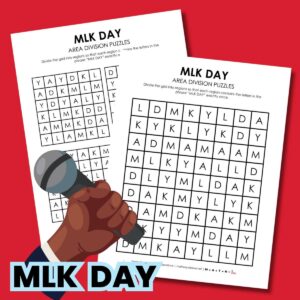 Martin Luther King Day Puzzles and Activities | Math = Love