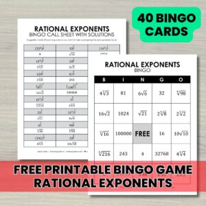 Fun and Free Hands-On Algebra Activities (PDF)