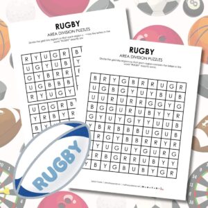 Free Printable Sports Themed Puzzles & Activities [PDFs]