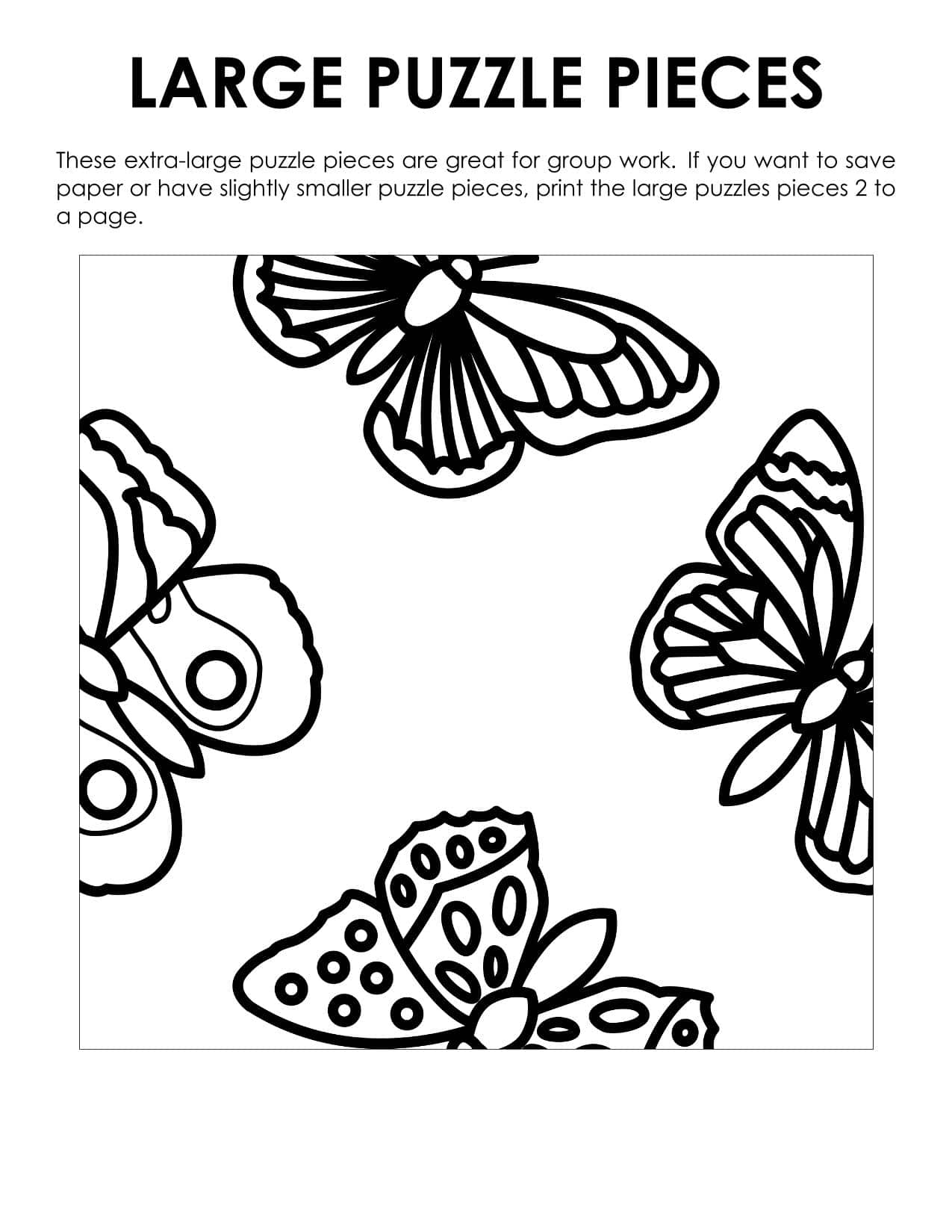 Butterfly Square Edge Matching Puzzle | Math = Love