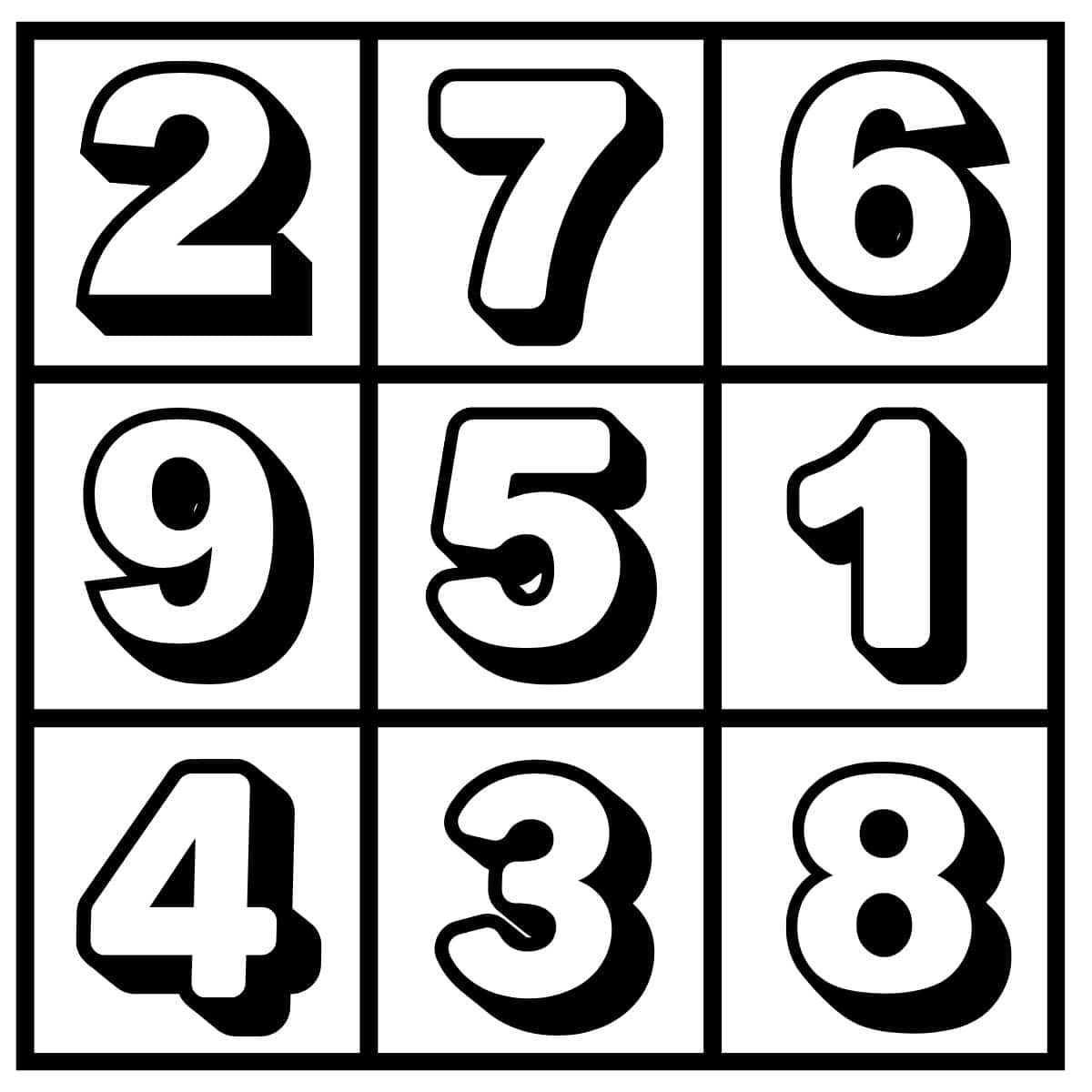 Magic Square Puzzle Collection | Math = Love
